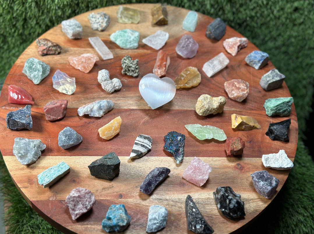 Beginners Crystal Set 50 Crystal Set Crystal Starter Kit 50 Labe
